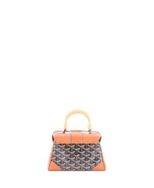 Goyard Mini Saigon Top Handle Bag - Brown