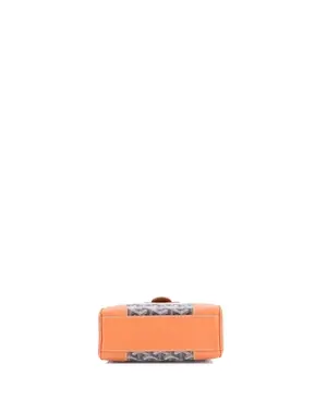 Goyard Mini Saigon Top Handle Bag - Brown