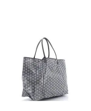Goyard Gm Saint Louis Tote Coated Canvas - Gray