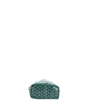 Goyard Mini Anjou Reversible Tote Coated Canvas - Green