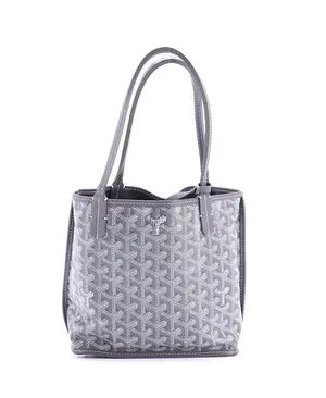 Goyard Mini Anjou Reversible Tote - Gray