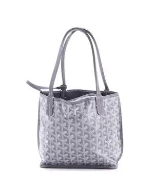 Goyard Mini Anjou Reversible Tote - Gray