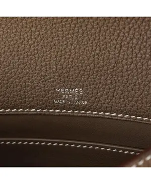 Hermès 21 Sac A Depeches Messenger Bag Togo - Gray