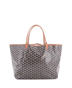 Goyard Saint Louis Gm Tote Coated Canvas - Brown