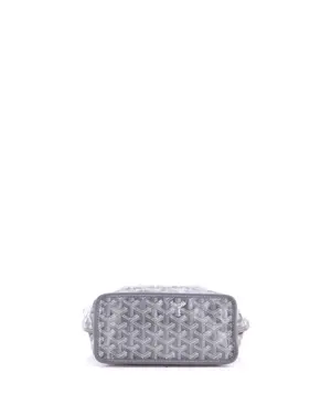 Goyard Mini Anjou Reversible Tote Coated Canvas - Gray