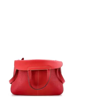 Hermès 31 Halzan Bag Clemence - Red