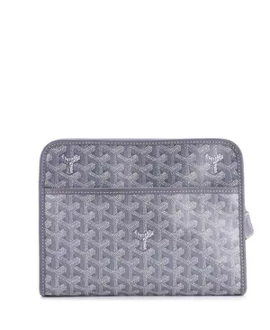 Goyard Jouvence Mm Toiletry Pouch Coated Canvas - Gray