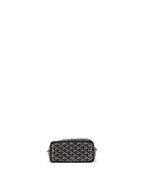 Goyard Mini Anjou Reversible Tote Coated Canvas - Black