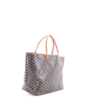 Goyard Gm Saint Louis Tote Coated Canvas - Brown