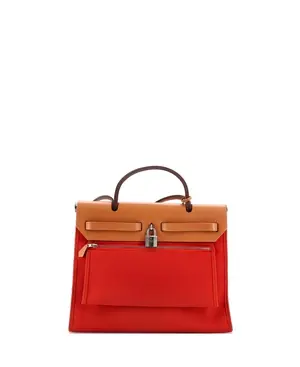 Hermès 31 Herbag Zip - Brown