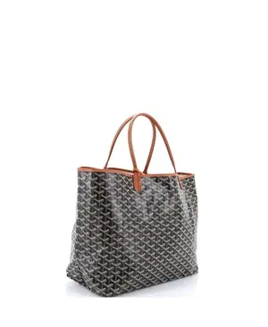 Goyard Gm Saint Louis Tote Coated Canvas - Brown