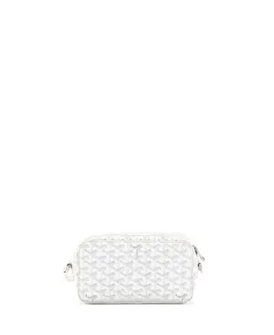 Goyard Cap Vert Bag Printed Coated Canvas - White