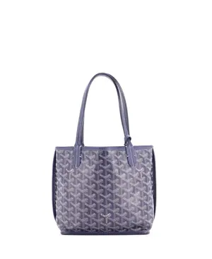 Goyard Anjou Reversible Tote Coated Canvas - Blue