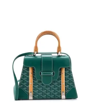 Goyard PM Saigon Top Handle Bag Green