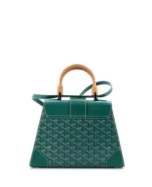 Goyard Pm Saigon Top Handle Bag - Green