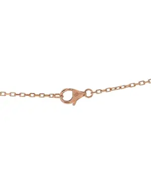 CARTIER Love Interlocking Pave Necklace
