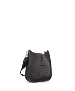 Hermès Tpm Evelyne Bag Gen Iii - Black