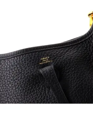 Hermès Tpm Evelyne Bag Gen Iii - Black