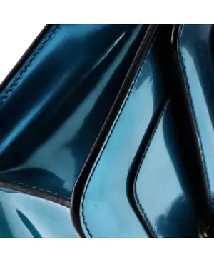 BVLGARI Small Serpenti Forever Shoulder Bag Metallic Leather