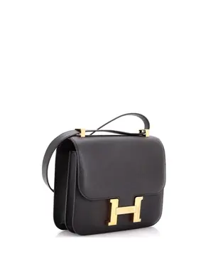 Hermès 24 Constance Bag Epsom - Black
