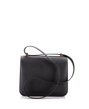Hermès 24 Constance Bag Epsom - Black
