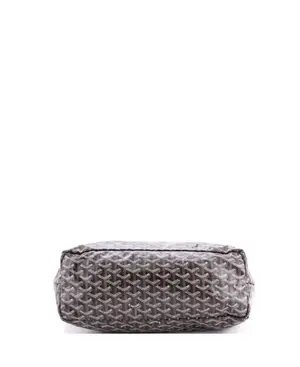 Goyard Gm Saint Louis Tote Coated Canvas - Black