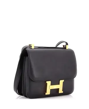 Hermès 24 Constance Bag Swift - Black