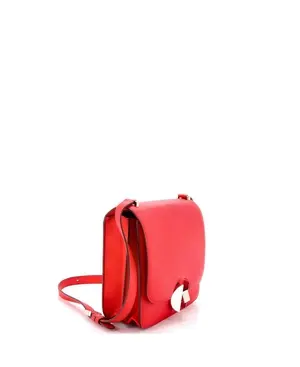 Hermès 20 02 Evercolor Shoulder Bag - Red