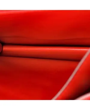 Hermès 20 02 Evercolor Shoulder Bag - Red