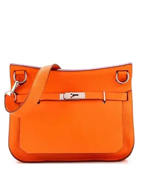 Hermès 28 Jypsiere Bag Clemence - Orange