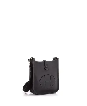 Hermès Tpm Evelyne Bag Gen Iii Epsom - Black