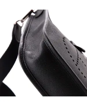 Hermès Tpm Evelyne Bag Gen Iii Epsom - Black