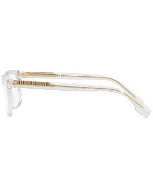 Burberry Be2334 Rectangle Eyeglasses - Transparent
