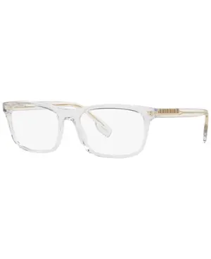 Burberry Elm Rectangle Eyeglasses - Transparent