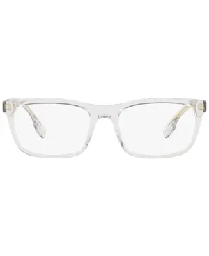 Burberry Elm Rectangle Eyeglasses - Transparent