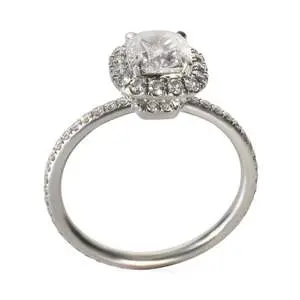 Harry Winston 1.52 Tcw Diamond Ring