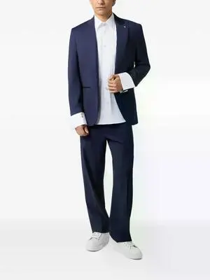 BILLIONAIRE Pleated Shirt - White
