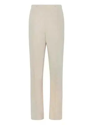 MAISON MARGIELA Buttoned Trousers - Neutrals