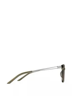 GENTLE MONSTER La Sola Kc6 Square-frame Sunglasses - Green