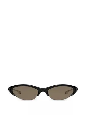 Gentle Monster East Moon 01 Sunglasses - Black | Editorialist