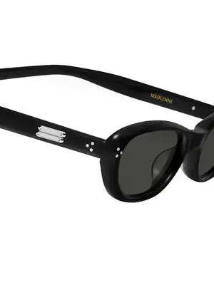 GENTLE MONSTER Madlenne 01 Oval Sunglasses - Black