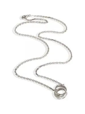Cartier Love Diamond Necklace - Silver