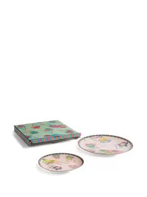 LISA CORTI Floral Plates