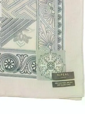 N.peal Printed Foulard