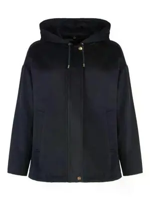 Max Mara Hooded Wool Jacket