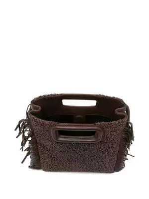 Maje Fringe Top-handle Bag