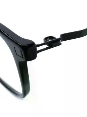 Mykita Tuktu Rectangular Eyeglasses - Black