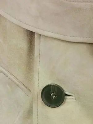 SWORD 6644 Double-breasted Belted Coat - Neutrals
