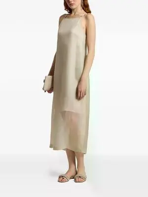 Peserico Thin-strap Midi Dress