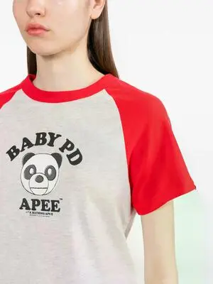 AAPE BY *A BATHING APE Panda-print T-shirt